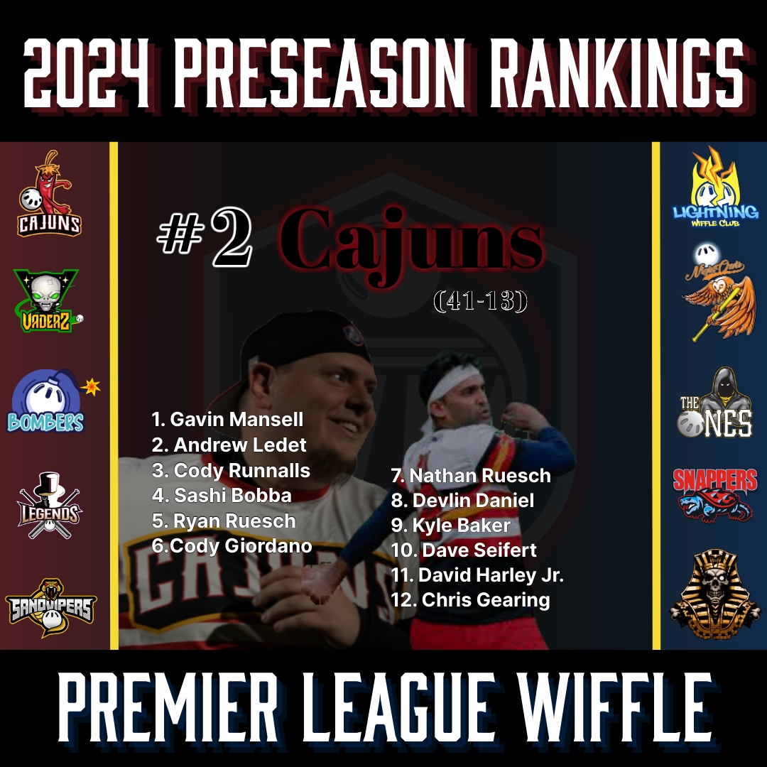 2024 PLW Preseason Power Rankings – Premier League WIFFLE®
